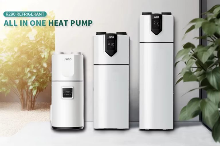 R290 Alles-in-één Warm Water Luchtwarmtepomp Waterkoker - jnodheatpump