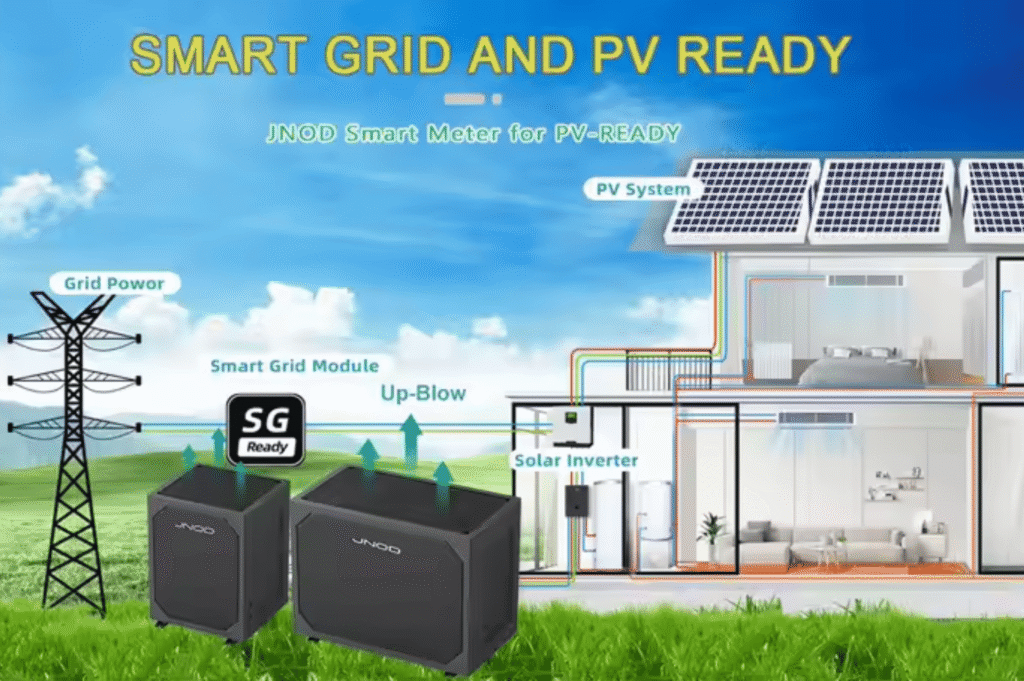 R290 Monoblock Top-Blow SkyHeat DC Inverter Air Source Heat Pump ...